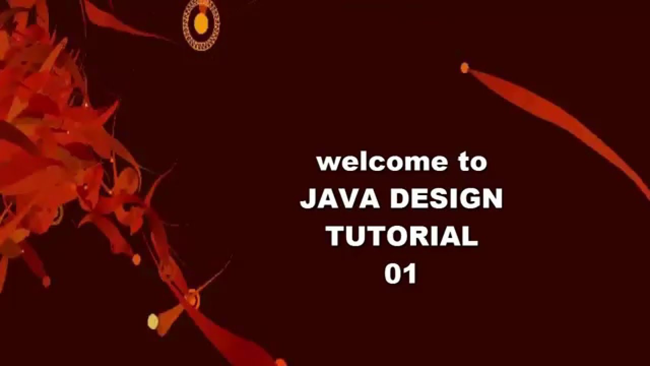 01 Introduction 2016 l Java design patterns tutorial