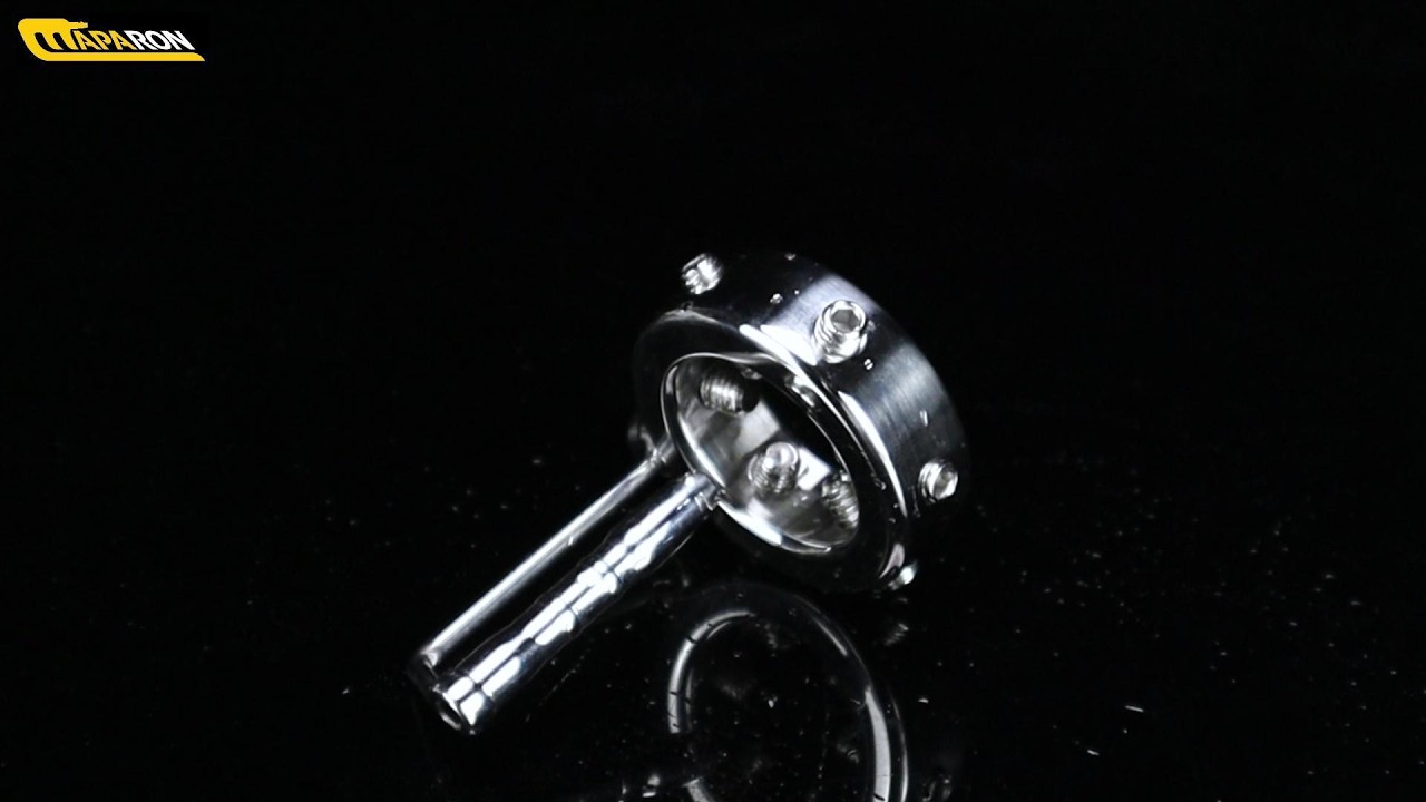 Stainless Steel Adjustable Weight Ring – Ball Stretcher & Locking Design