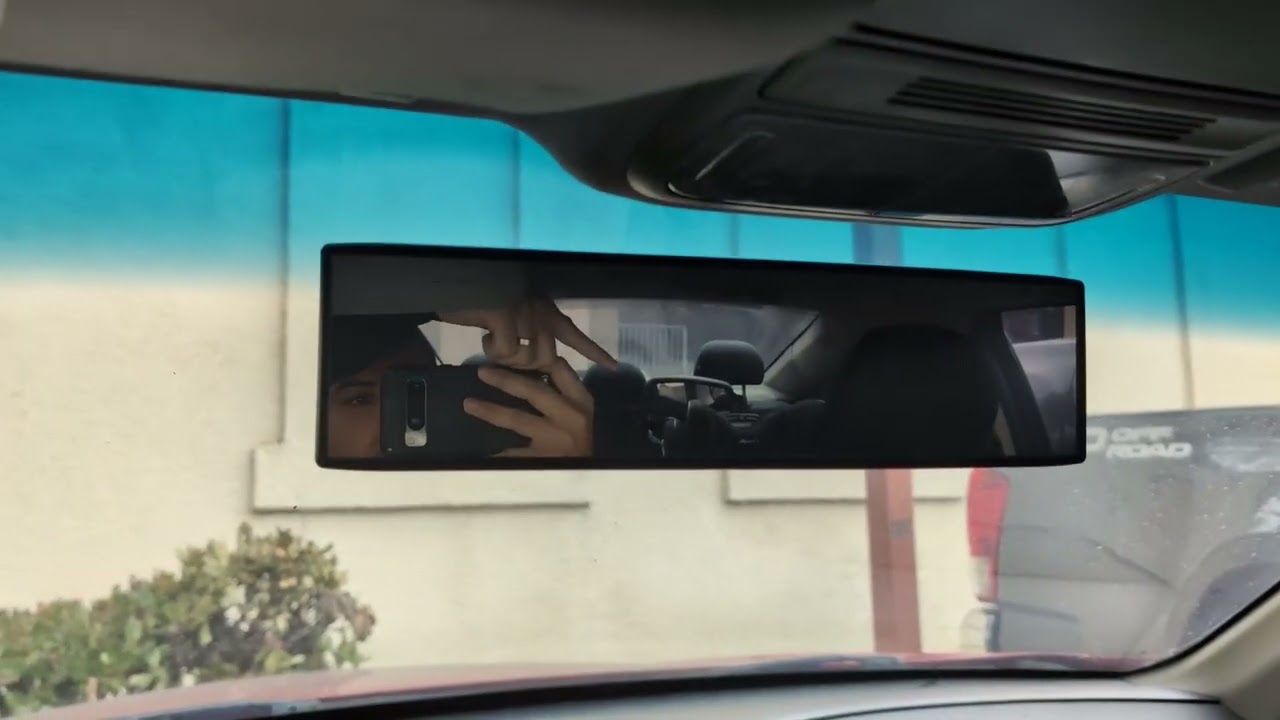 JOYTUTUS Rear View Mirror, Universal 11 81 Inch Panoramic Convex Rearview Mirror Review