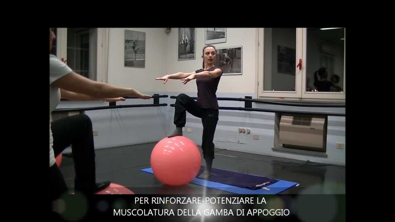 PILATES ESERCIZI CON LA PALLA