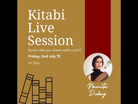 Kitabi Live with Namita Dubey, bibliophile extraordinaire and actress
