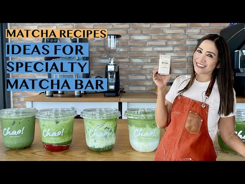 START A CEREMONIAL MATCHA TEA BAR BUSINESS WITH THESE 5 SPECIALTY MATCHA DRINKS