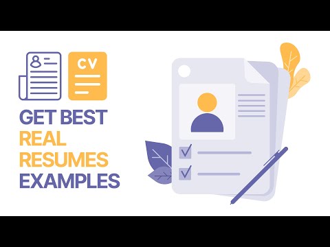 Get Best Resumes Examples From Real Hired Persons Online For Free Top CVs Cover Letter Templates