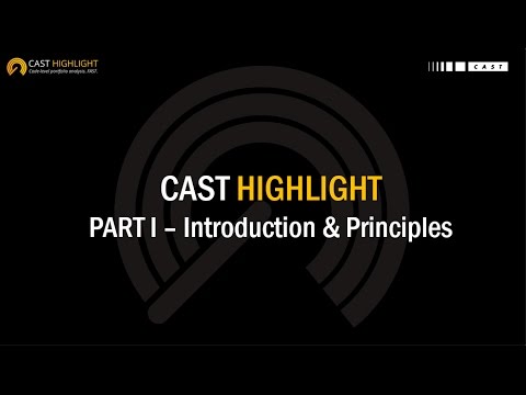 CAST Highlight Tutorial - PART I - Introduction