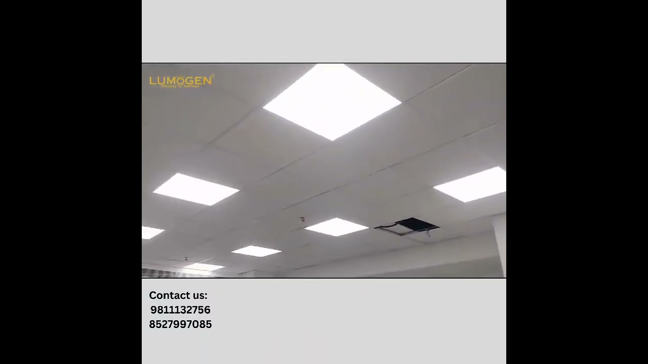 LUMOGEN 2x2 LED Panel Light/ Office Lights/ House lights/ Hotel Lights.