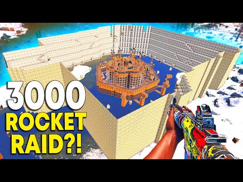 They literally CUT THIS BASE in HALF - 3000 ROCKET RUST RAID
