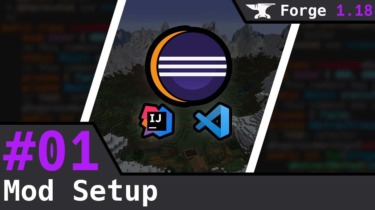 Minecraft Modding Tutorial 1.18 | #1 - Mod Setup
