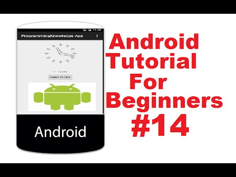 Learn Android Tutorial for Beginners 14 Android Analogclock And Digitalclock Example - Mind Luster