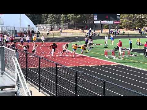 2025 Lake Conf Relays 100m Dash - Heat 1