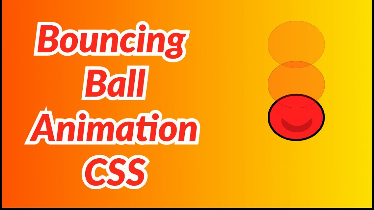 Bouncing Ball Animation CSS | CSS Animation | CSS Tutorials #topcsseffect