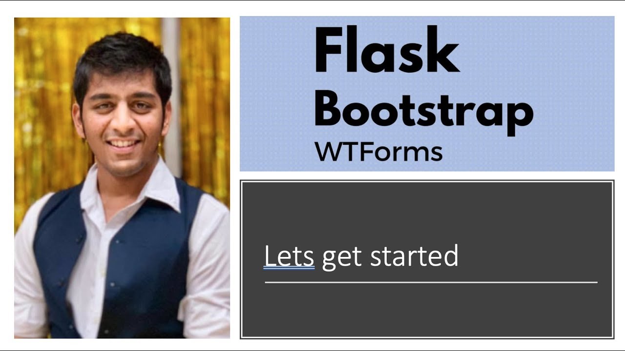 Complete Tutorial on All Flask WTF Forms with Bootstrap Python #1