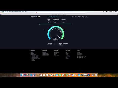 Charter Spectrum internet speed test V1.0.2