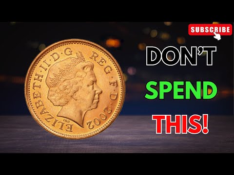 Rare 2002 UK Elizabeth II Two Pence Coin Worth $16 Million – Must-See!