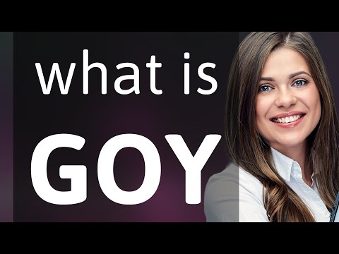 Goy | definition of GOY