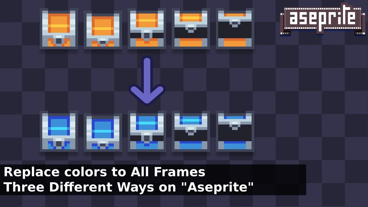 Replace all pixels - Help - Aseprite Community