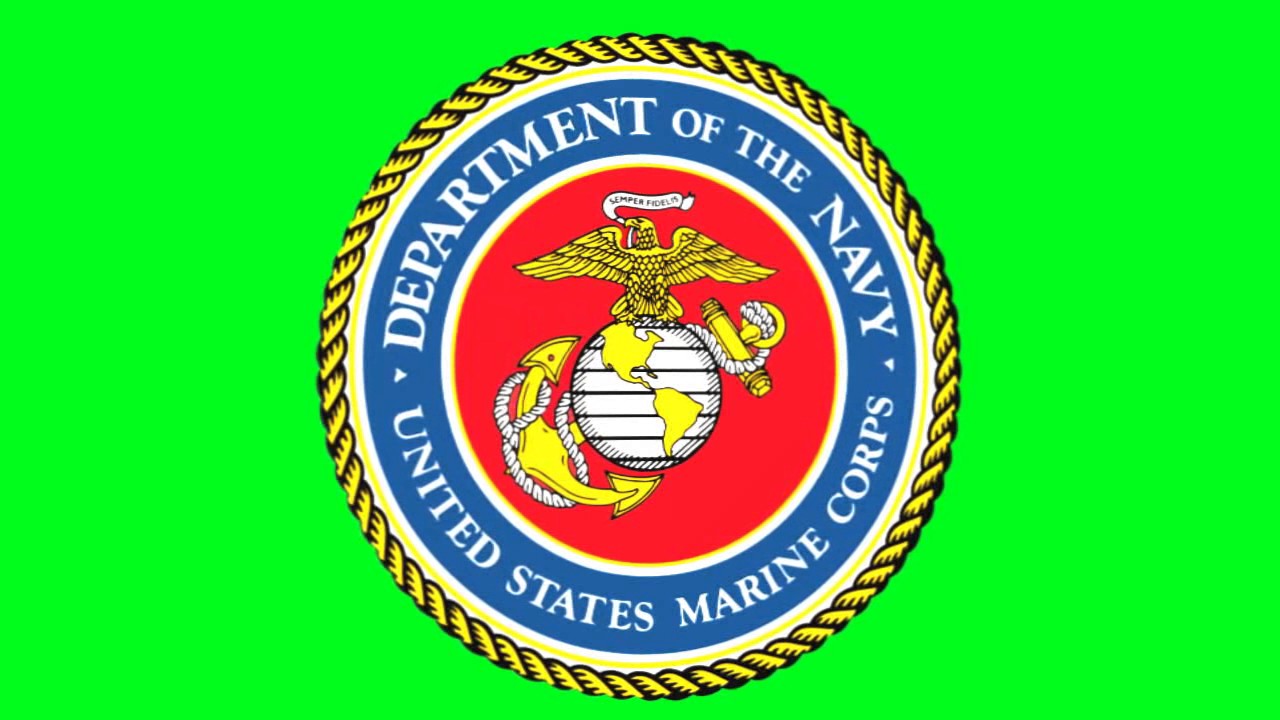 United States Marine Corps logo chroma