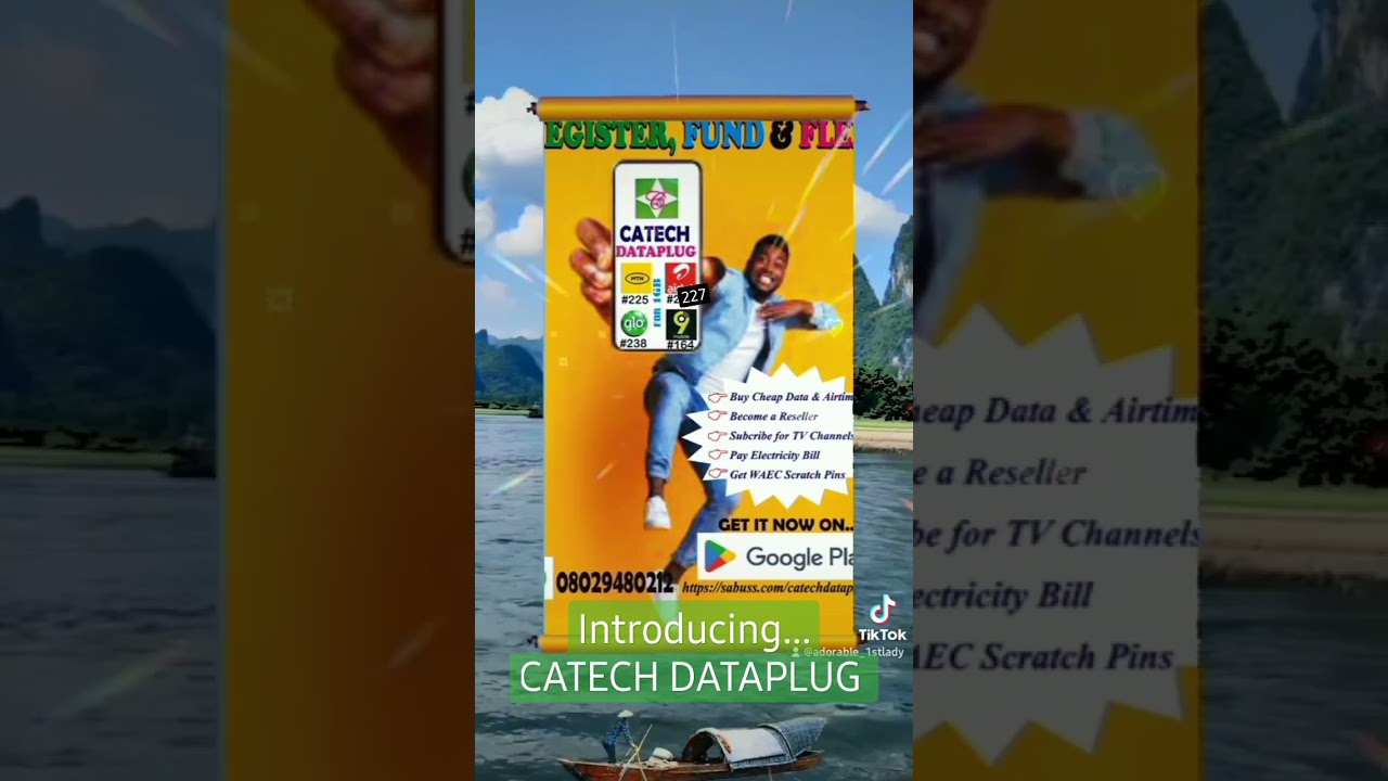 CATECH DATAPLUG... For your Cheap Data Bundles, Airtime, Bill Payment etc....