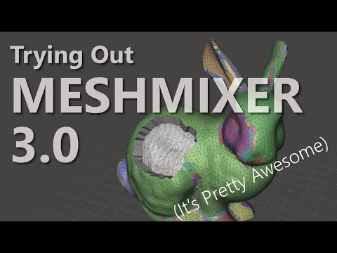 Playing around in Meshmixer 3.0 - Very Impressed!