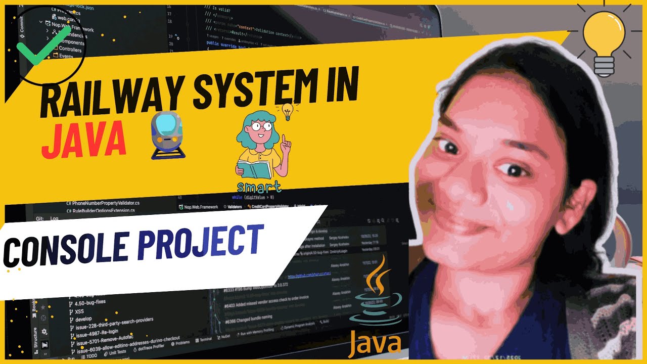 Railway Reservation System in Java | Console Project with OOPS (Full Code)