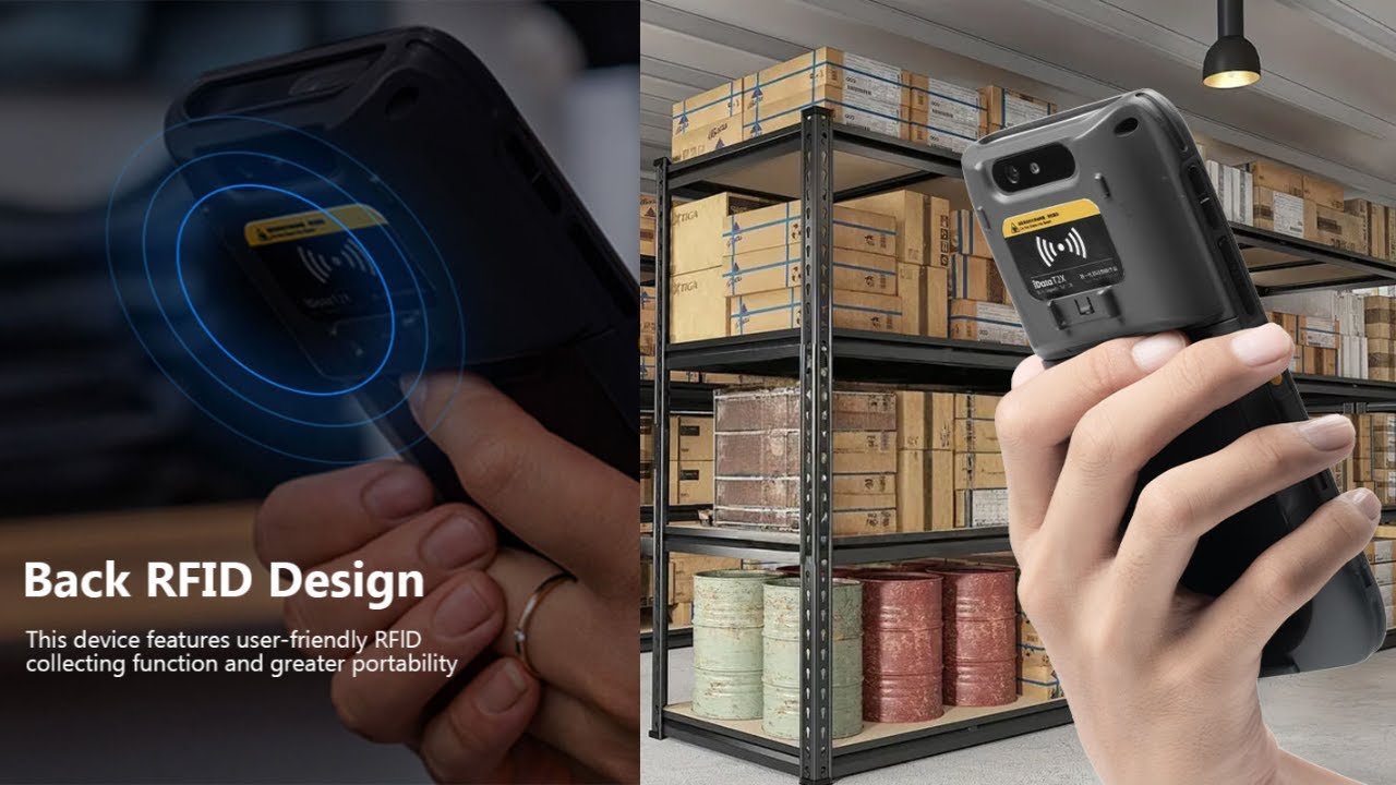 Long Range Rfid Scanner Stick Handheld Reader Wireless Ip67 Android Rfid  Reader Wireless and Mobile