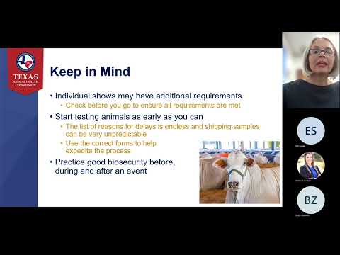 Texas Animal Health Commission of Veterinarian Inspection