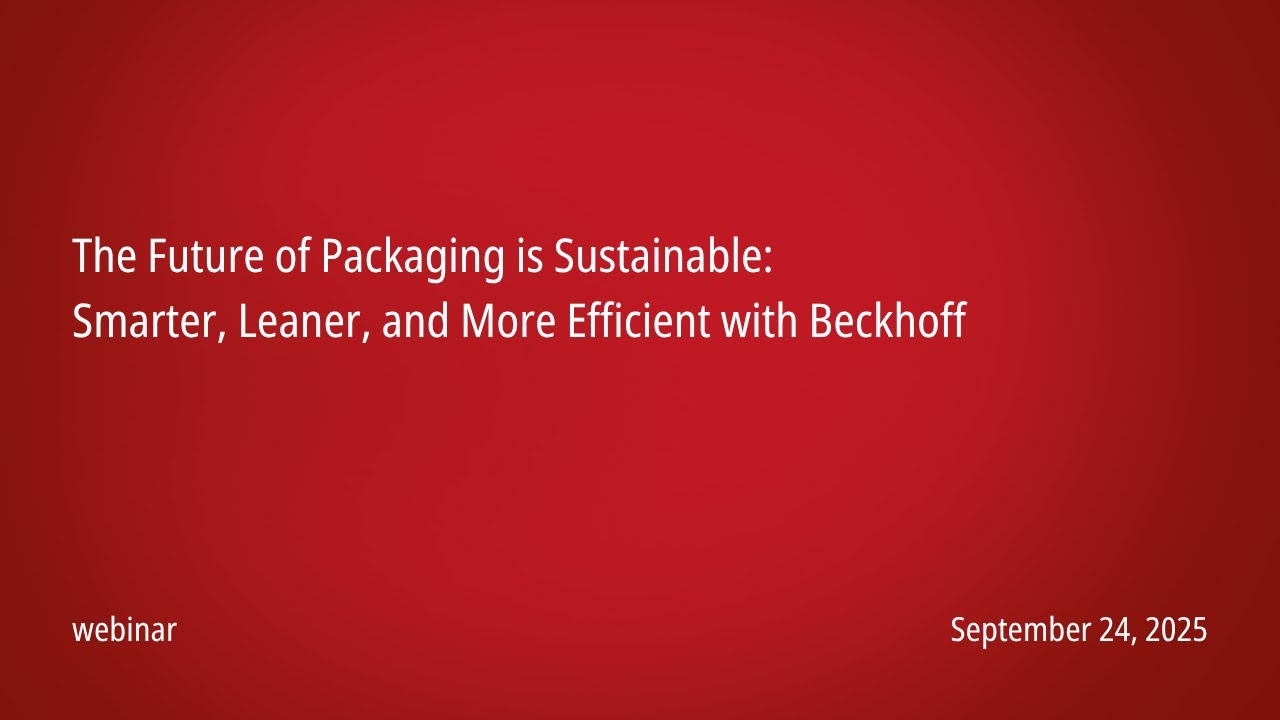 The Future of Packaging is Sustainable | Webinar, September 2025