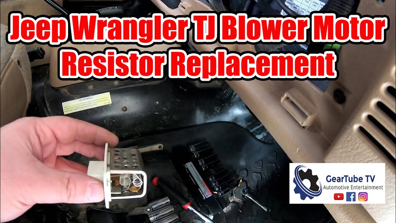 Jeep Wrangler TJ Blower Motor Resistor