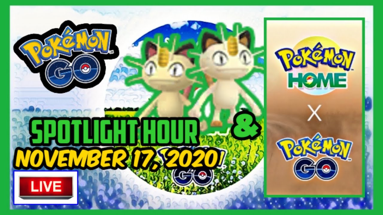 POKÉMON GO - POKÉMON HOME EVENT PLUS USING MY MYSTERY BOX AND SPOTLIGHT HOUR OF NOVEMBER 17, 2020