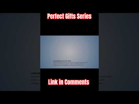 Amazon Gift Series - Daily Gratitude Journal #youtubeshorts #amazongiftideas