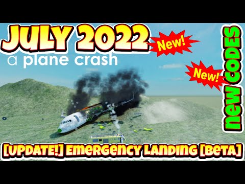 2022 ALL SECRET CODES Roblox [UPDATE] Emergency Landing [Beta], NEW CODES, ALL WORKING CODES