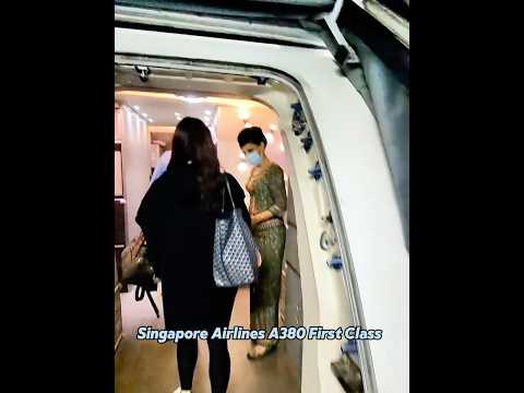 Flying (again) with Singapore Airlines A380 first class suite