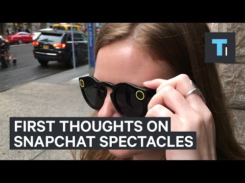 A firsthand look at Snapchat's new Spectacles