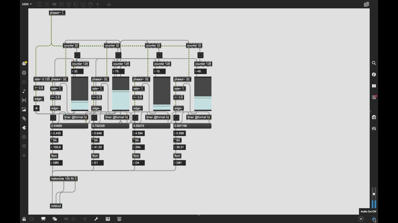 Rytonote max/msp sketch