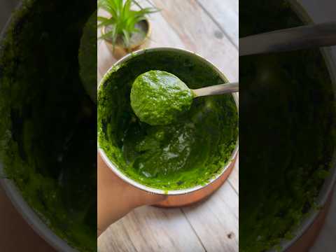 Instant green chutney recipe for DAHI VADA #greenchutney #youtubeshorts #myfunfoodgallery #shorts