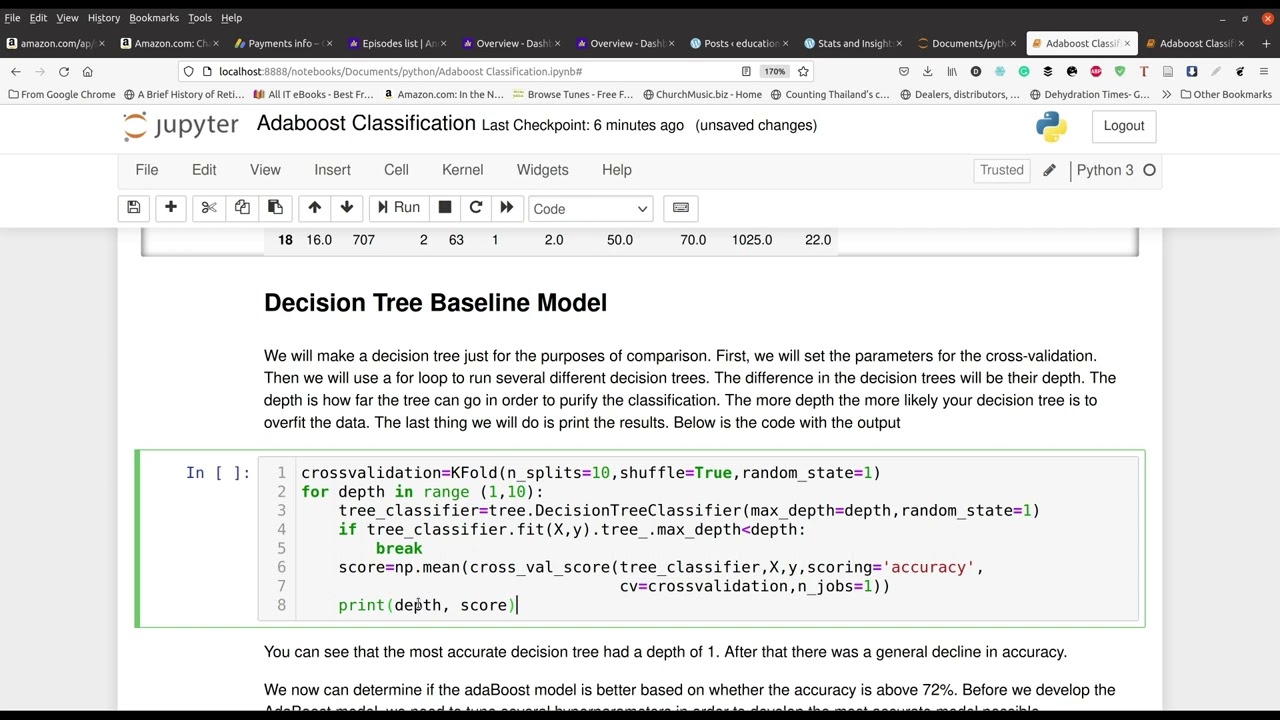 AdaBoost Classification with Python