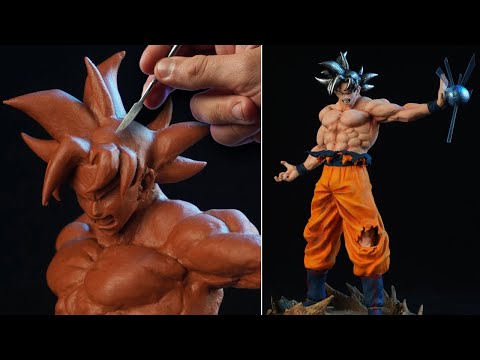 Sculpting GOKU ULTRA INSTINCT | Dragon Ball Super [ Migatte No Gokui ]