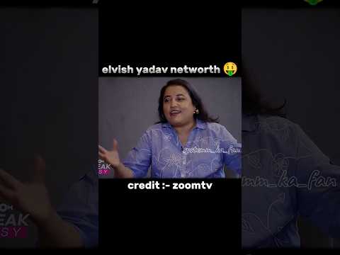 elvish yadav networth 🤑🤑 - paisa #elvishyadav #elvishyadavvlogs #elvish