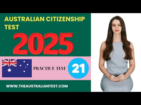2025 Australian Citizenship Test | EP 21 | #australiancitizenshiptest #citizenshiptest #australia
