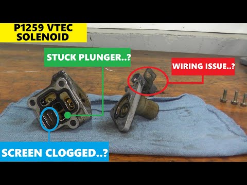 How To Test and Replace A VTEC Solenoid Valve P1259 P2648 P2649