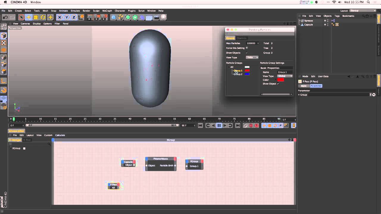 Thinking Particles-Emitting particles from Particles
