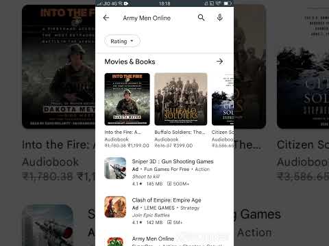 How to Download Army Men Online on Playstore (Nothing Sponcered)
