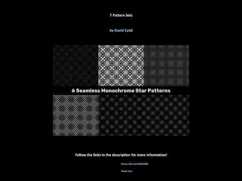 7 Pattern Sets by David Zydd