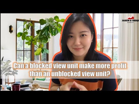 Can A Blocked View Unit Make More Profit Than An Unblocked View Unit?