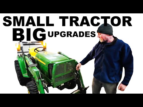 JOHN DEERE 3025 E TRACTOR UPGRADES FAST AND POWERFUL!