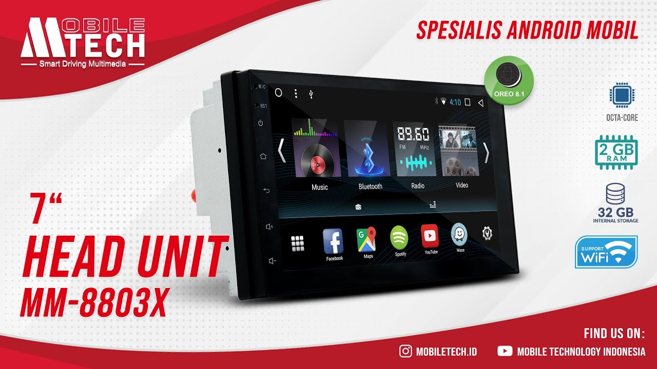 HEADUNIT MM-8803X - 7 inch by MobileTech