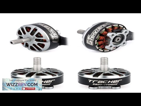 1 4PCS GTSKYTENRC Tracker 2807 1700KV 4 6S Brushless Motor for Mark4 LR7 APEX Review