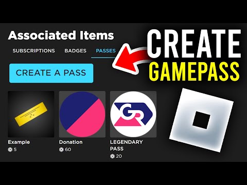 How To Make A Gamepass In Roblox - Full Guide