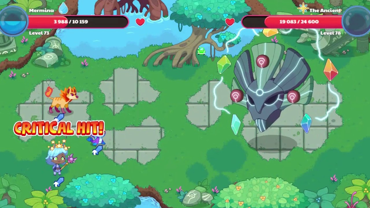 Harmony Island :Battling the Ancient One  Trial One - the Ancient Plant Relic