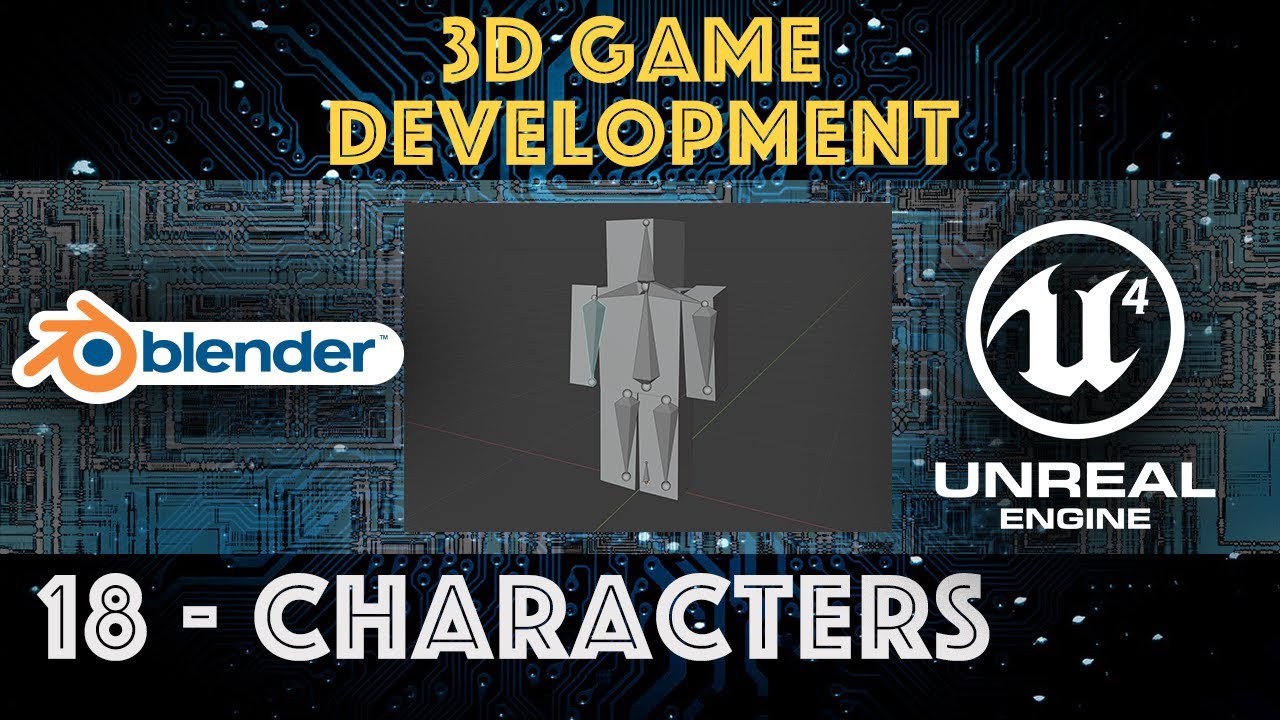 3D Game Development - Character Modeling and Rigging - 18