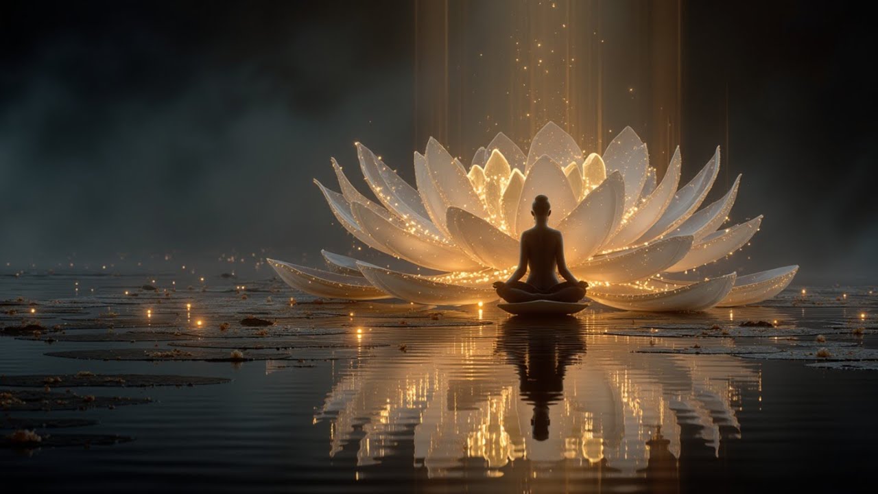 Deep Zen Meditation Music Peaceful Lotus Flower Calm Mind